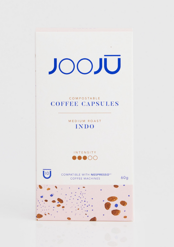 JooJu Coffee Indonesian - 10 Coffee Capsules (Medium Roast)