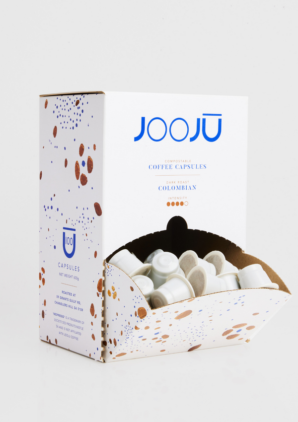 JooJu Coffee Colombian - 100 Coffee Capsules (Dark Roast)