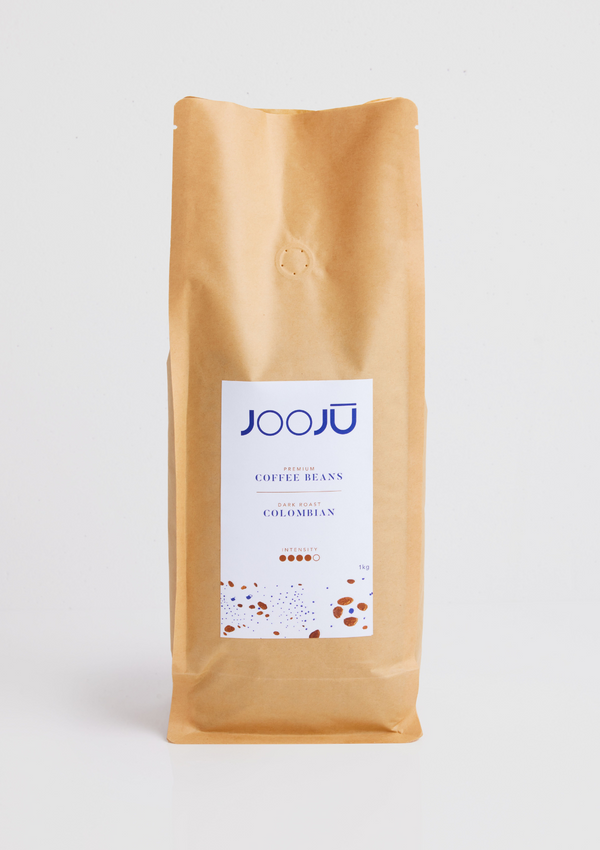 JooJu Coffee Colombian - 1kg Coffee (Dark Roast)