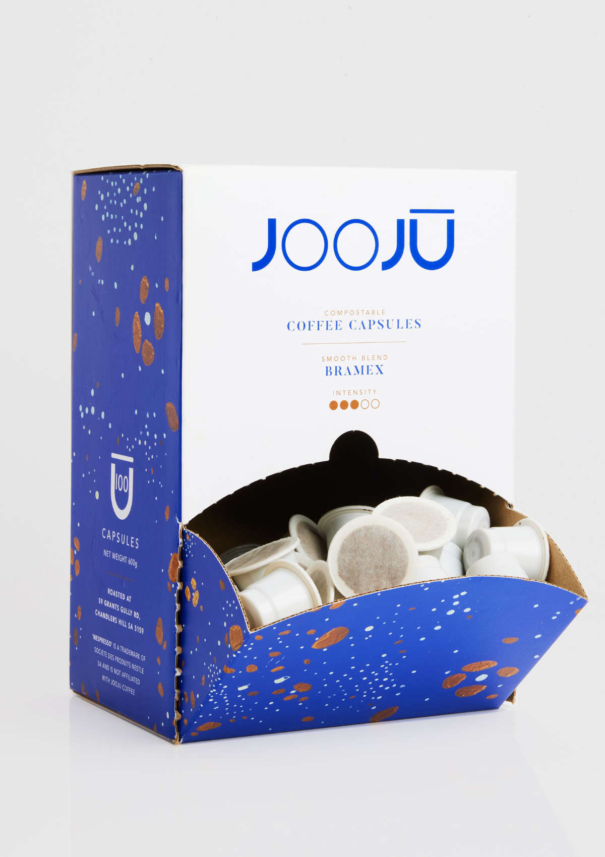 JooJu Coffee BraMex - 100 Coffee Capsules Pods (Medium Roast)